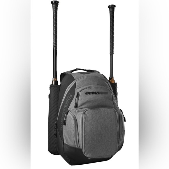 DeMarini | Bags | Nwt Demarini Voodoo Og Backpack Bat Bag Baseball Softball Charcoal Heather ...